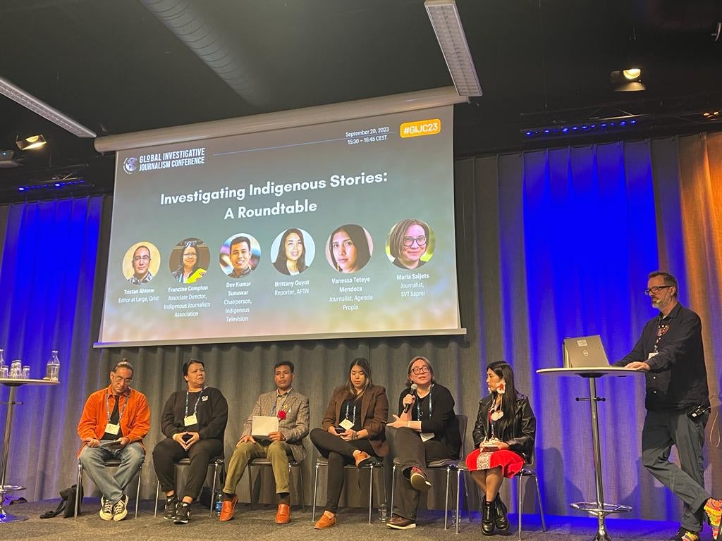 Looking for Indigenous Stories at the Global Investigative Journalism ...