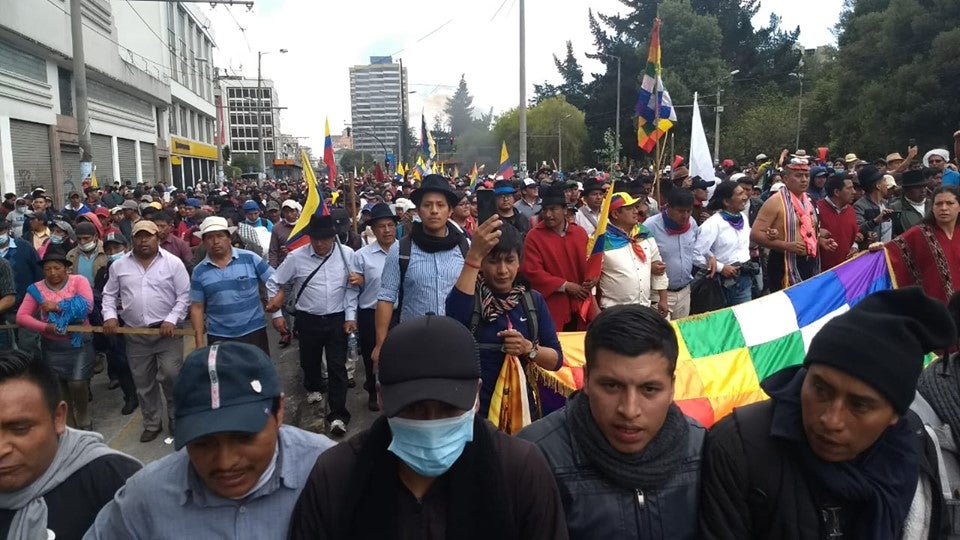Indigenous Peoples Lead Protests in Ecuador Demanding Rights and ...