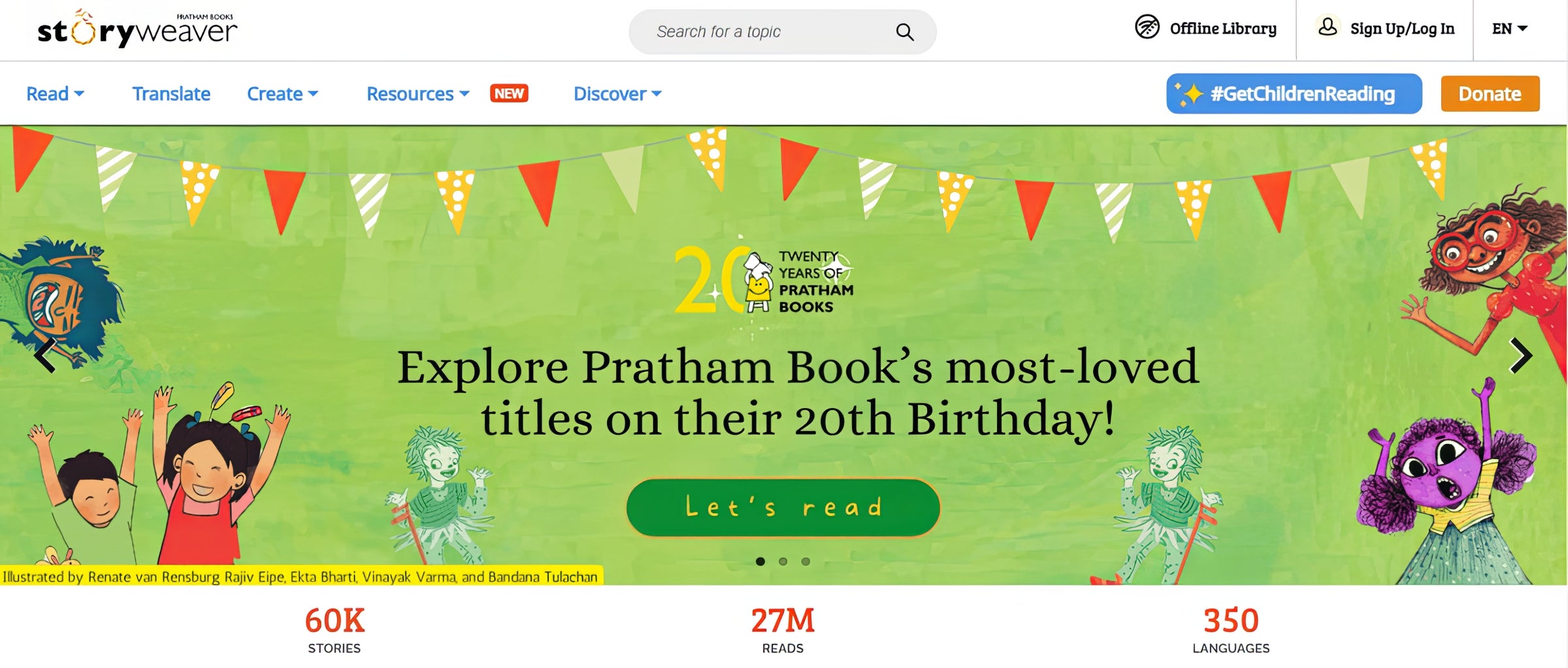 The StoryWeaver Origin Story: An Online Platform Designed to Get a Book ...