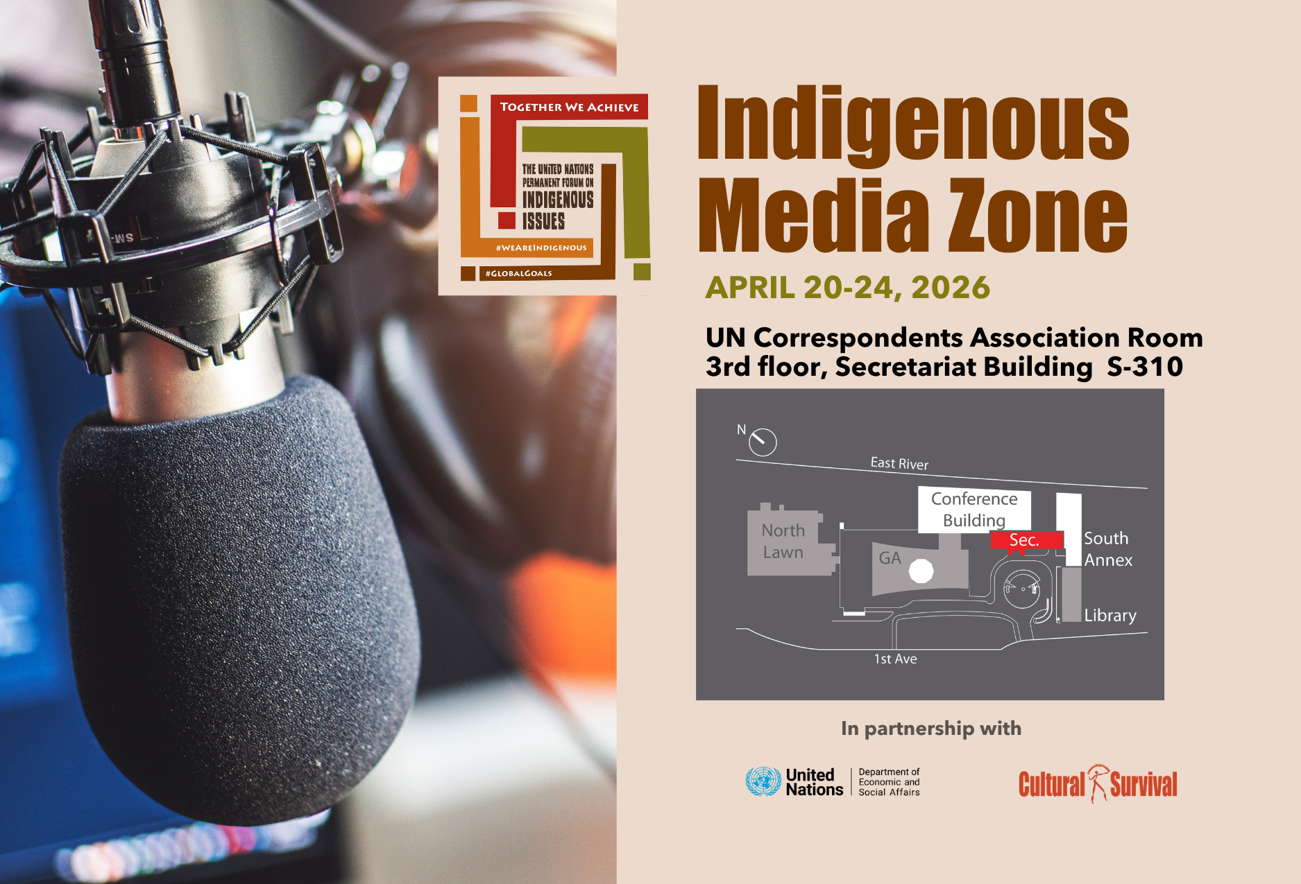 Indigenous Media Zone at UNPFII Takes Place April 20-24, 2026 ...