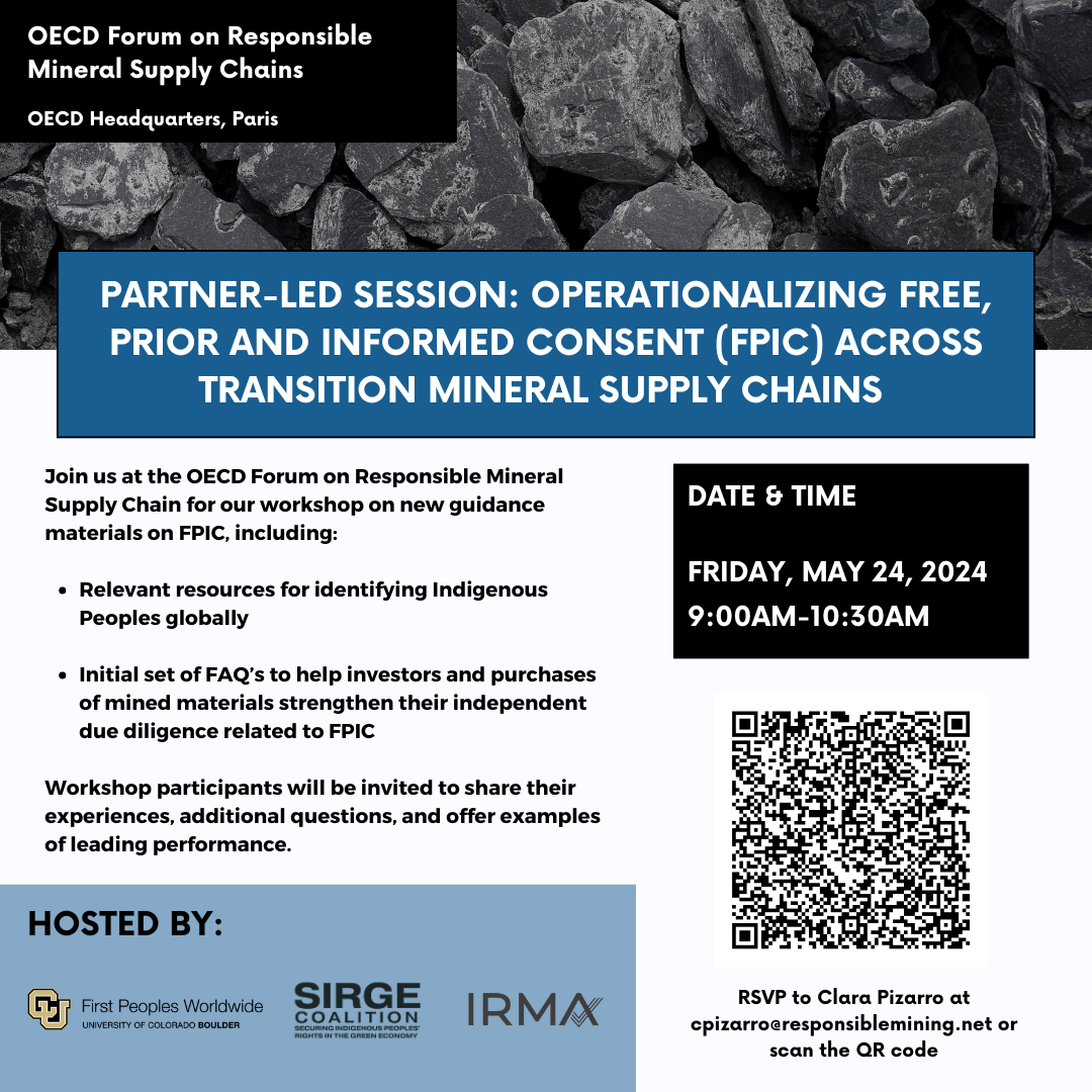 Indigenous Leaders to Participate in 17th OECD Forum on Responsible ...