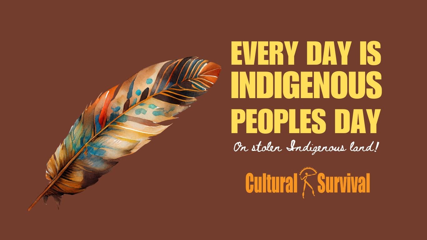 15 Calls to Action on Indigenous Peoples Day! | Cultural Survival